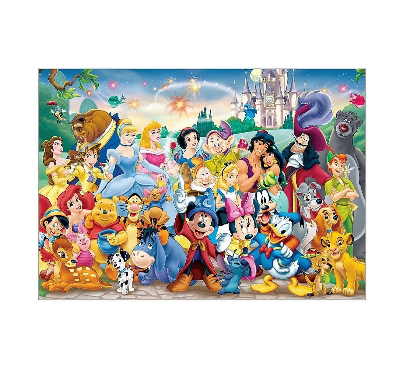 All Disney Characters Together