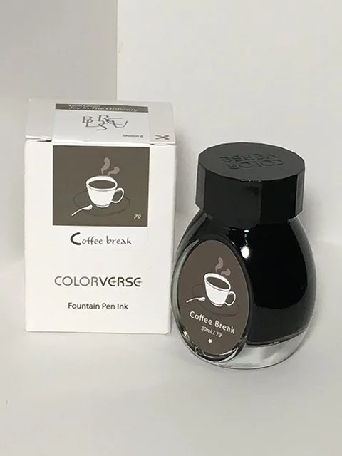 Ink Review: Colorverse Coffee Break fountain pen ink — Inky Inspirations