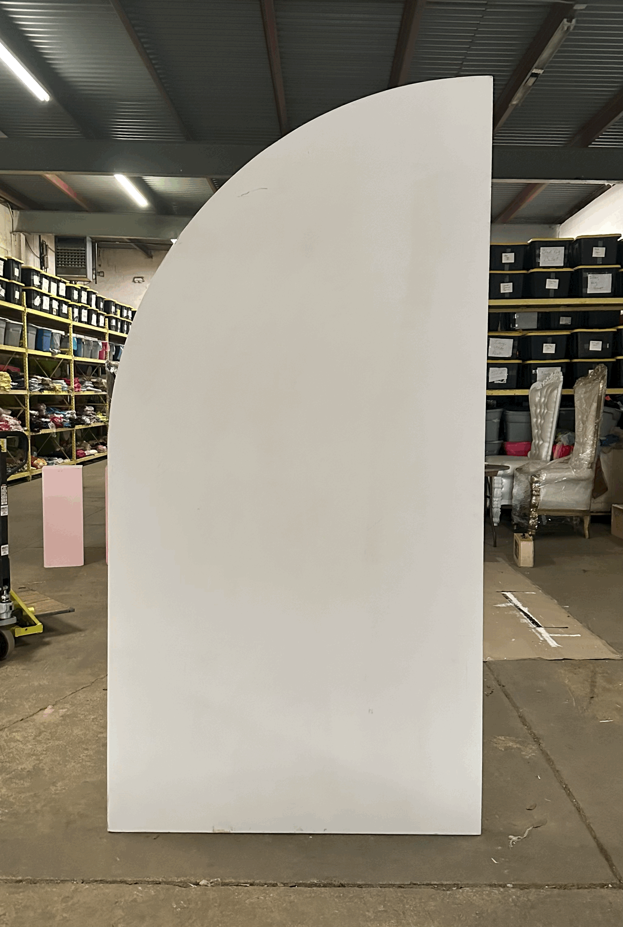 Half Moon Shelf Wall - Left Side — Karley's Rentals