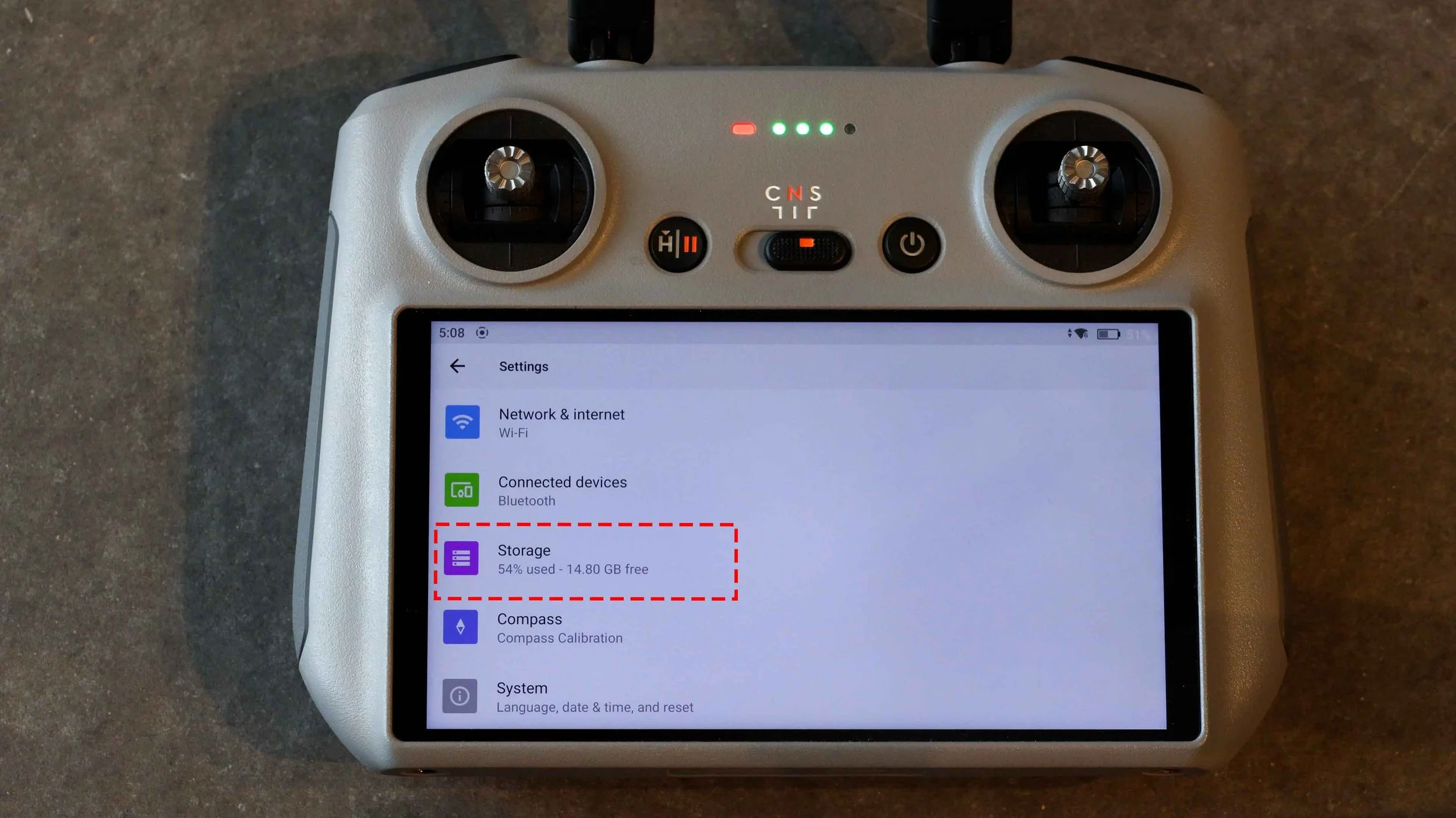 How to Switch Storage to SD Card on DJI RC 2 Controller