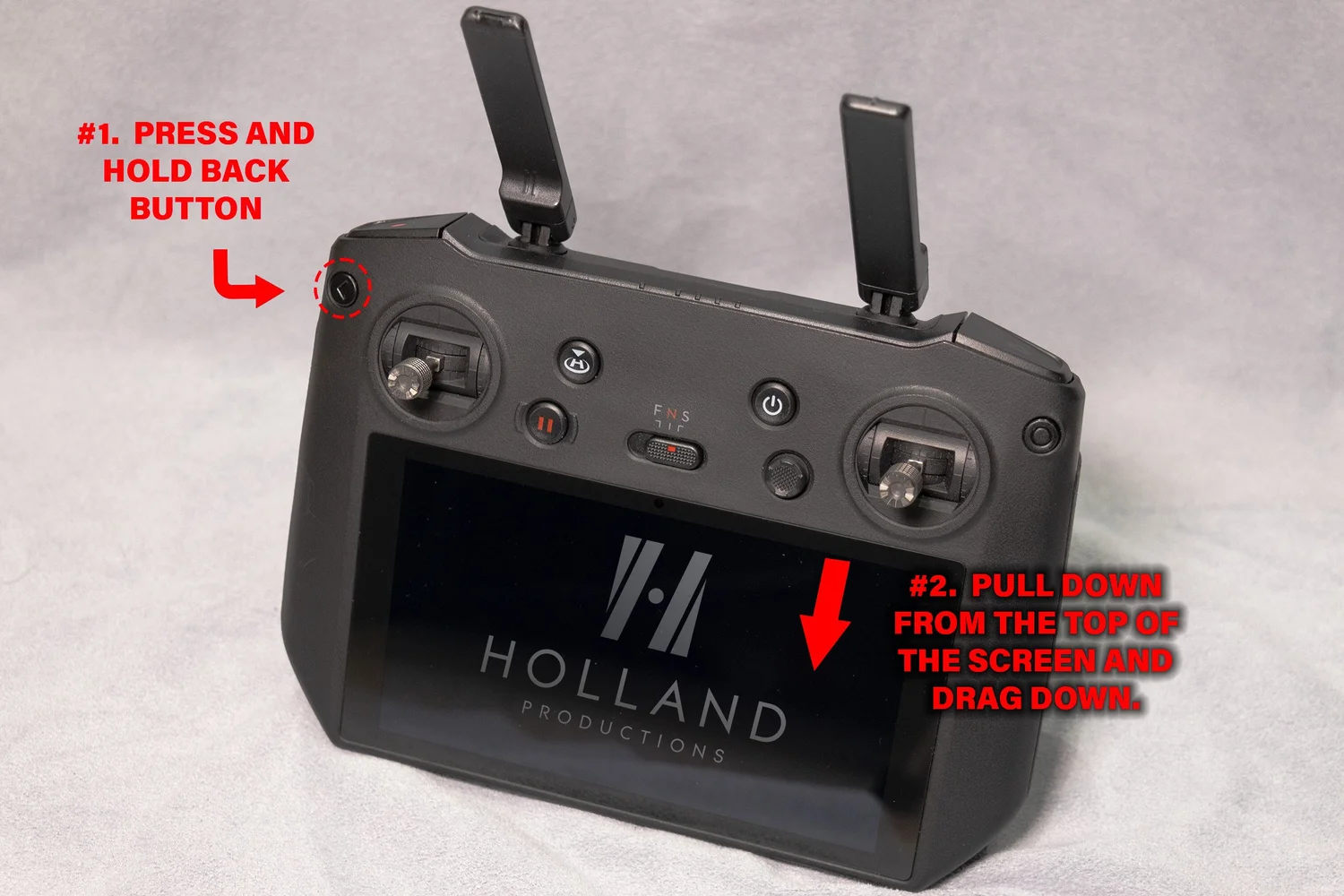 How to Take a Screenshot on the DJI RC Pro Controller