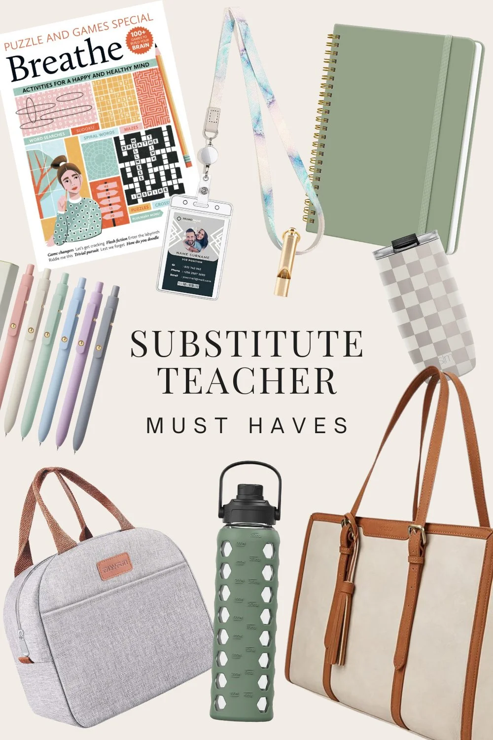 What I Pack as a Substitute Teacher — Style with Hannah London