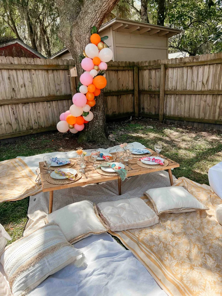 Pool Party Bridal Shower Picnic — Style with Hannah London