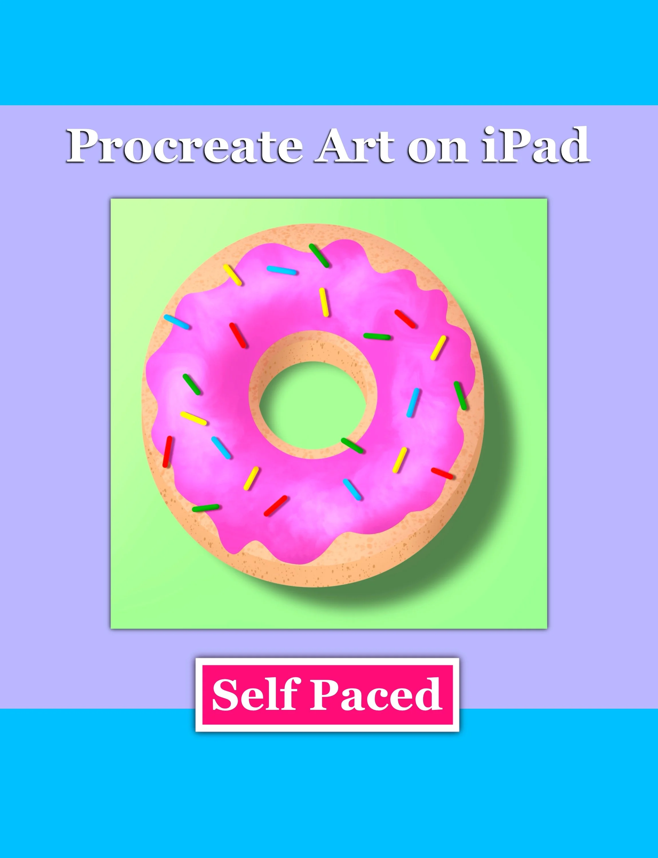 Procreate Art: Learn to Draw a Donut! — Draw Along With Me