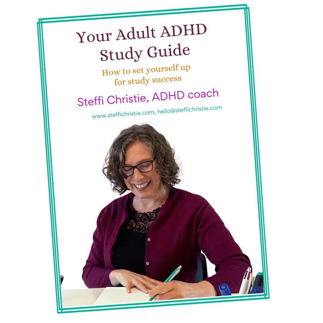 Adult ADHD study guide : ADHD Coach NZ - help to calm the chaos