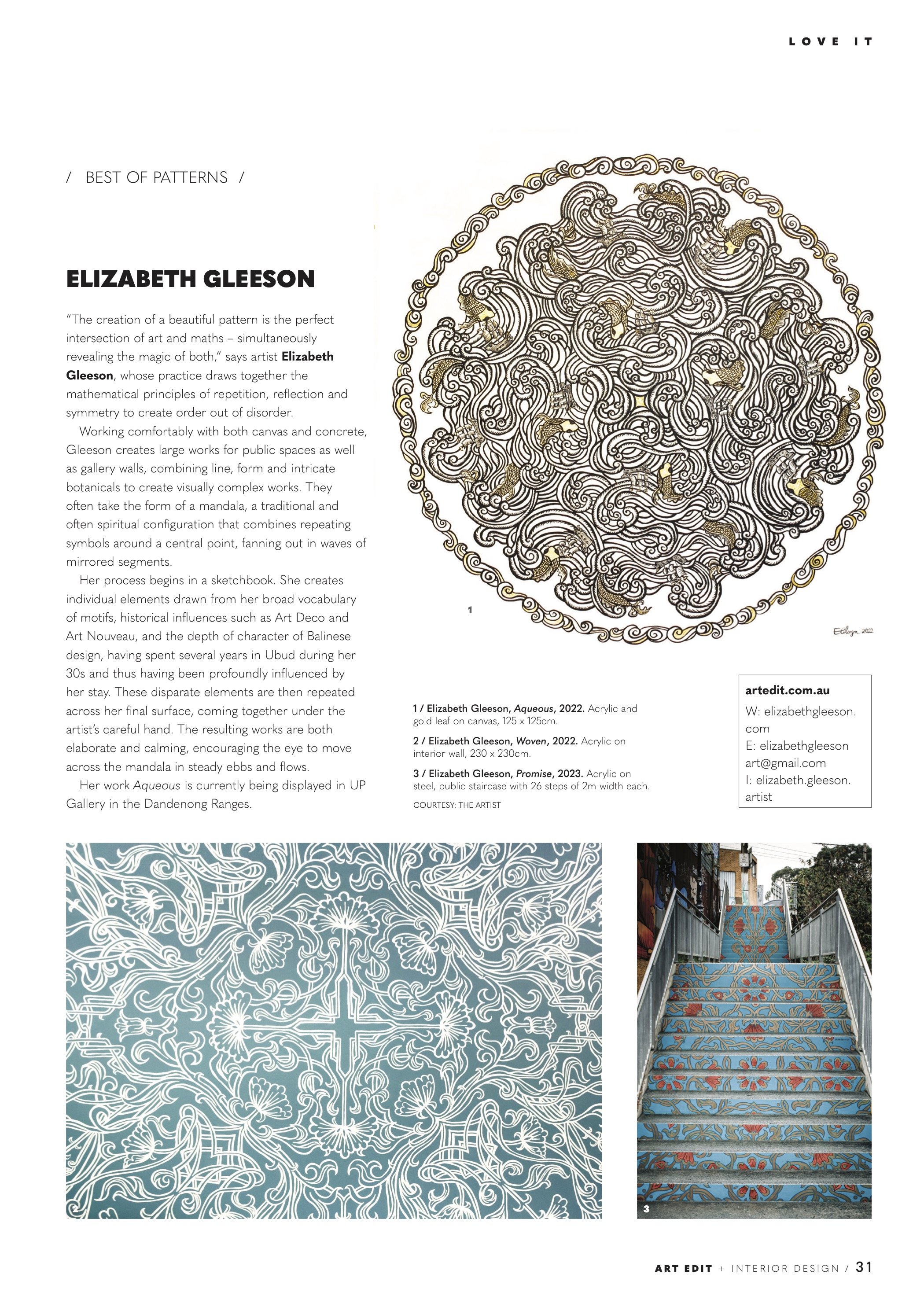 elizabeth gleeson | muralist - fine artist