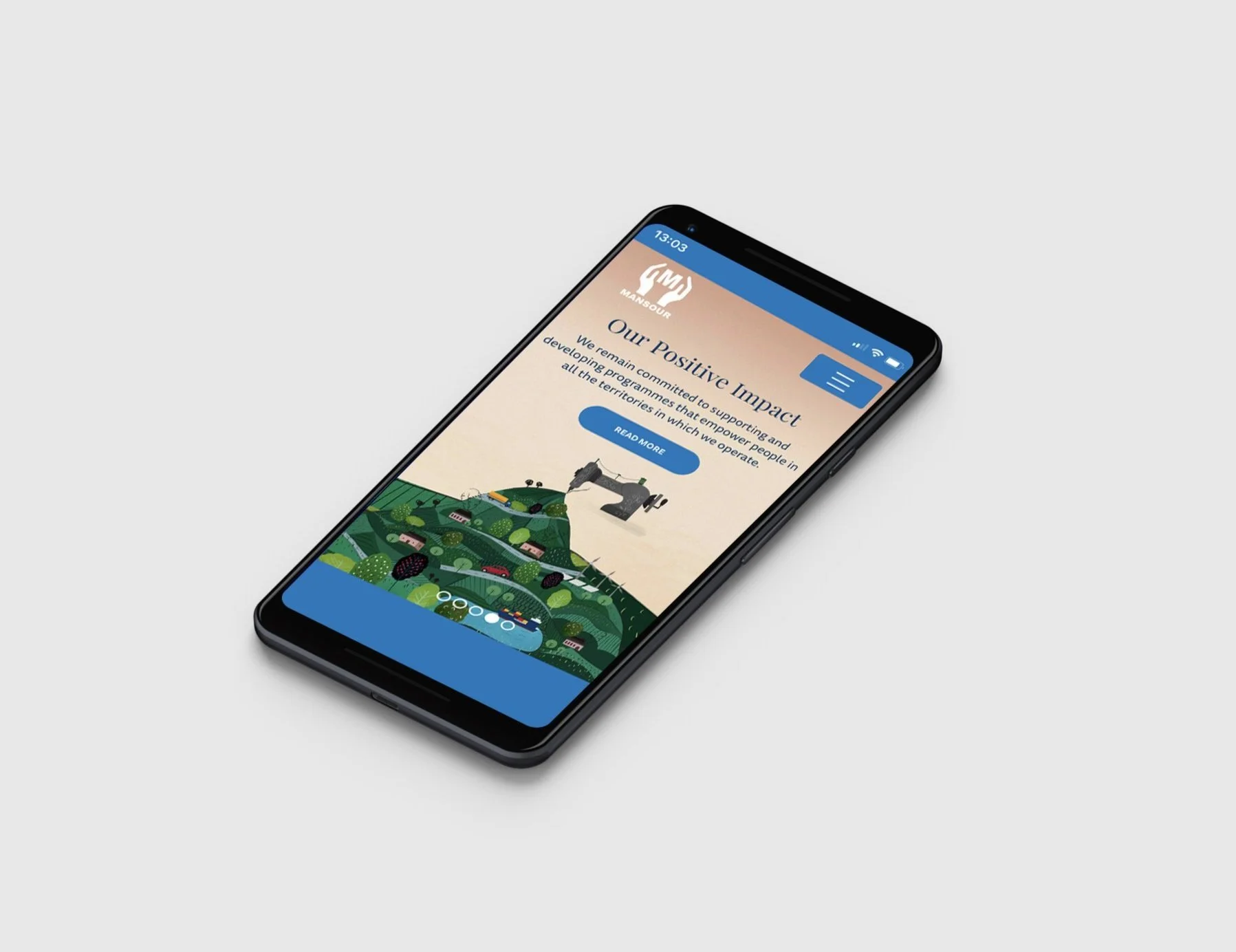 Mansour group and Man Capital design project work — SandisonPay