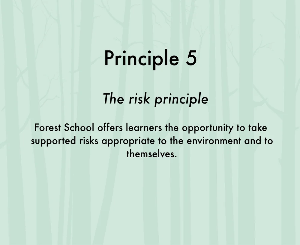 The Forest School Principles — Wildwood Nature School