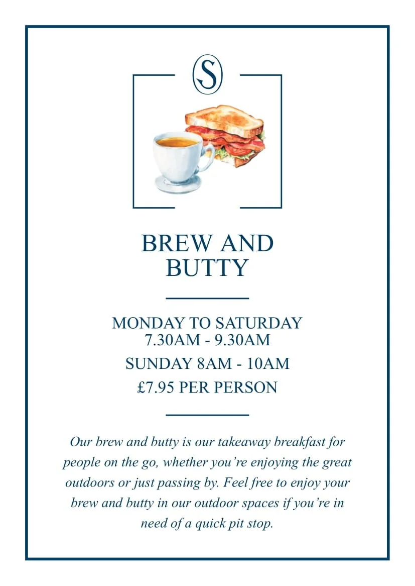 Menus — Derby Arms