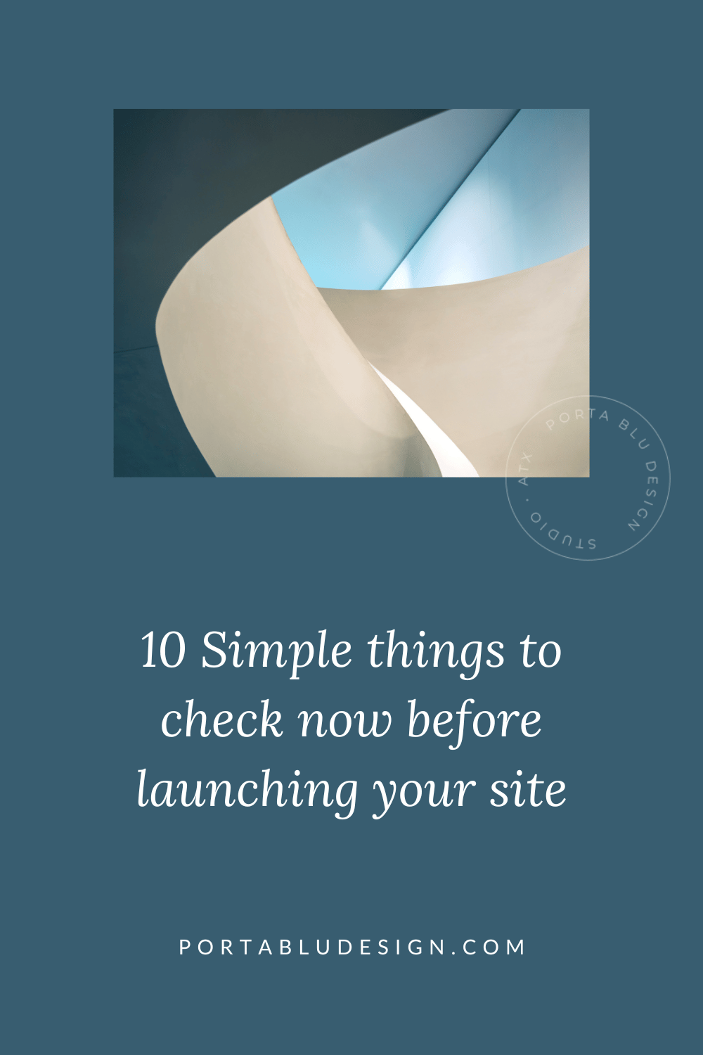 10 Things to do BEFORE launching a website — Porta Blu Design