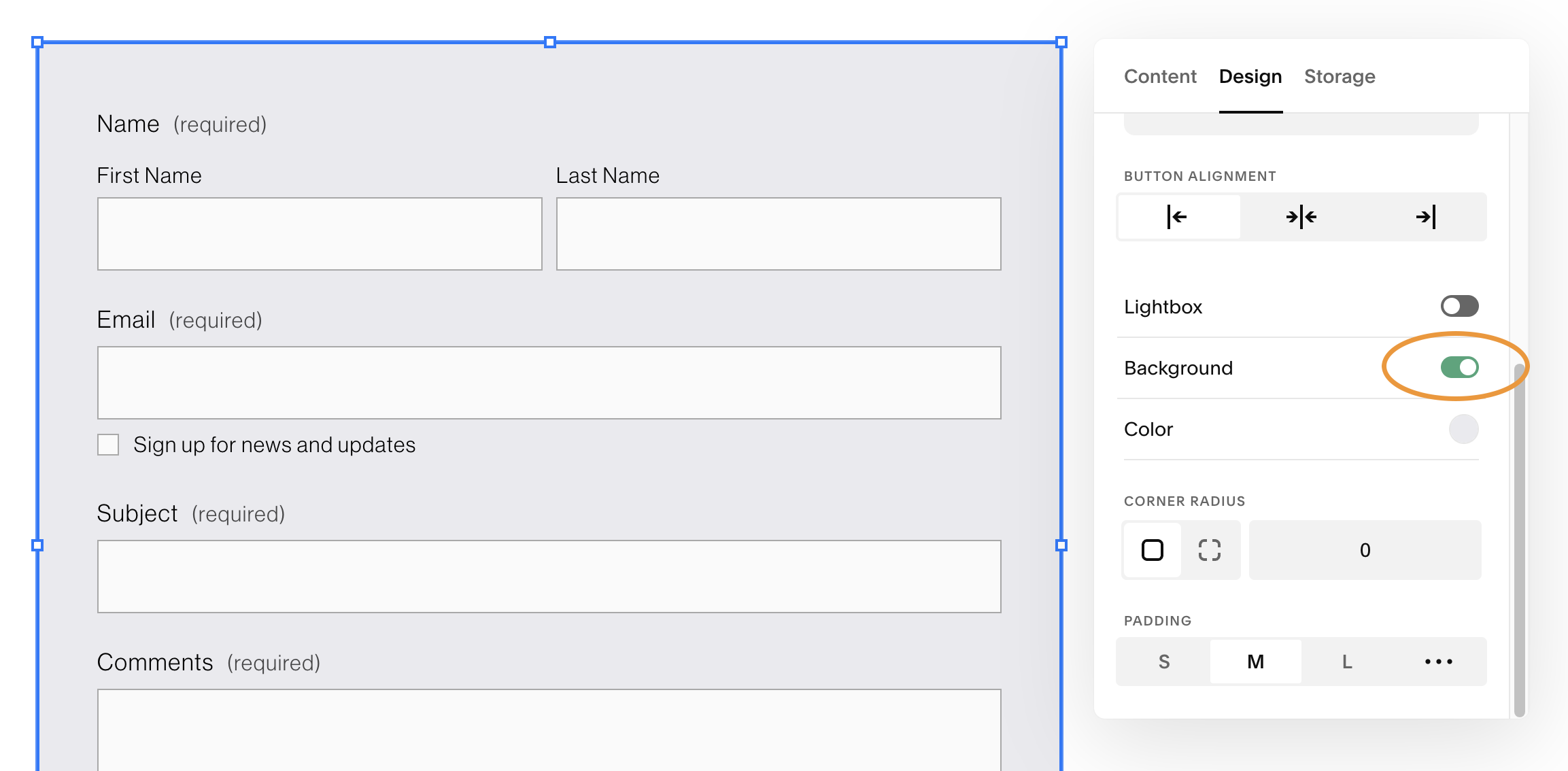 How to set up a Squarespace contact form — Porta Blu Design