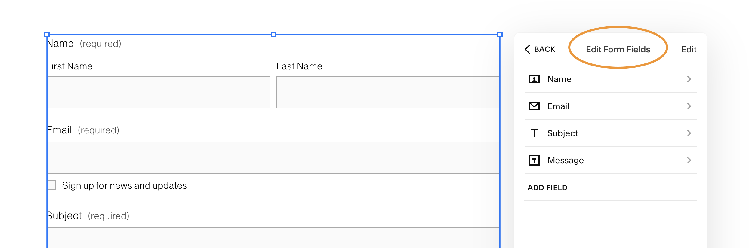 How to set up a Squarespace contact form — Porta Blu Design