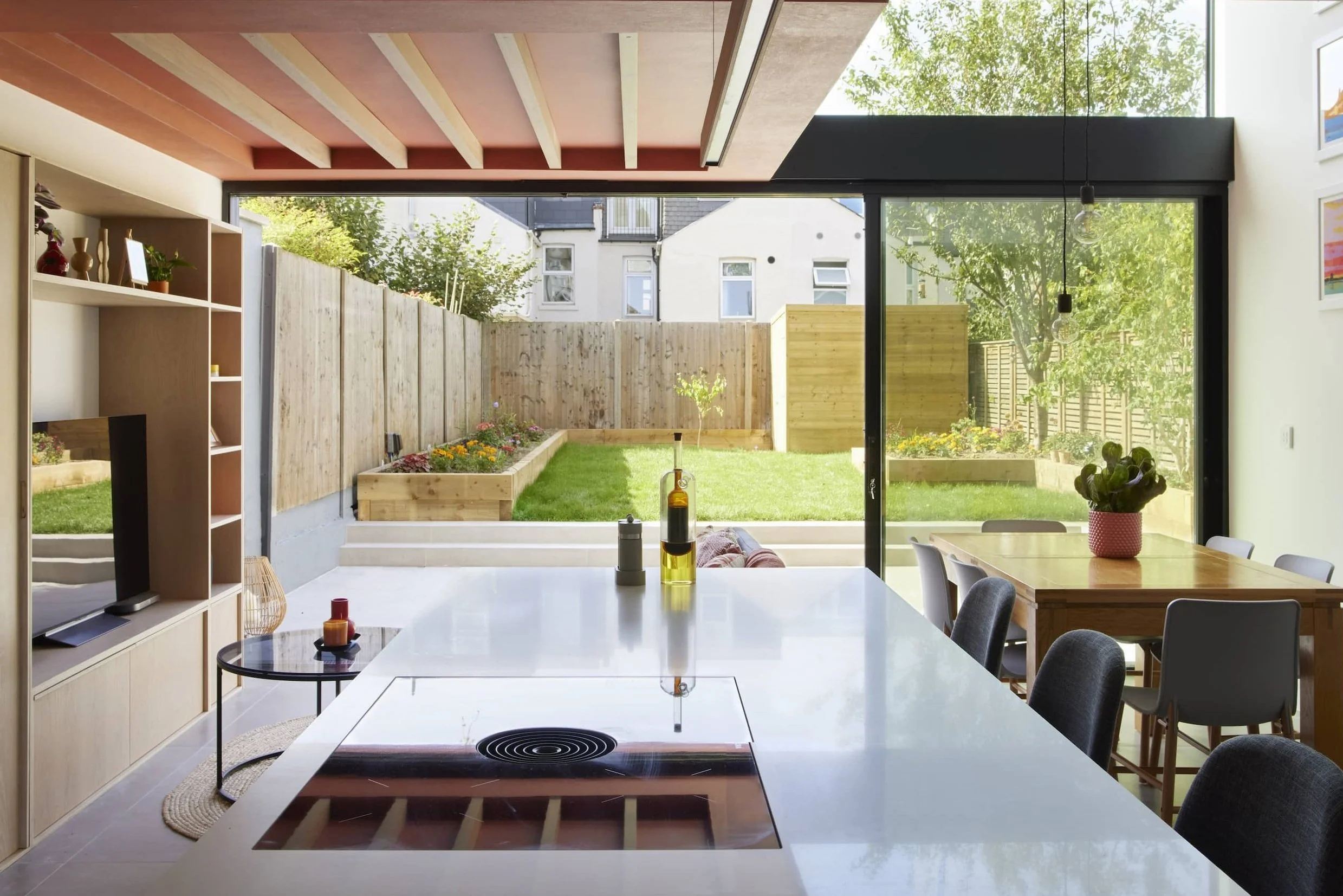 Fenix Beige Kitchen in Brockley | Puccini Kitchens