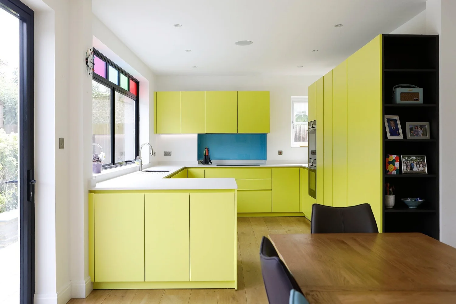 Yellow Handleless Kitchen | Puccini Kitchens