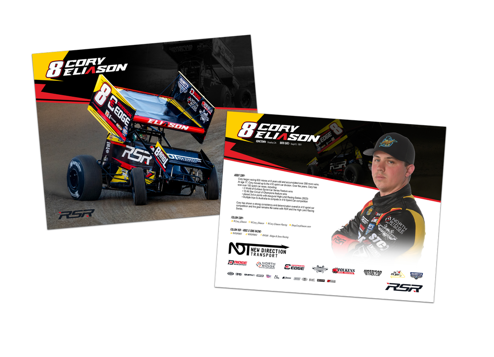 Autograph Cards - Driver Hero Cards - Racing - Race Cars — Nicole ...