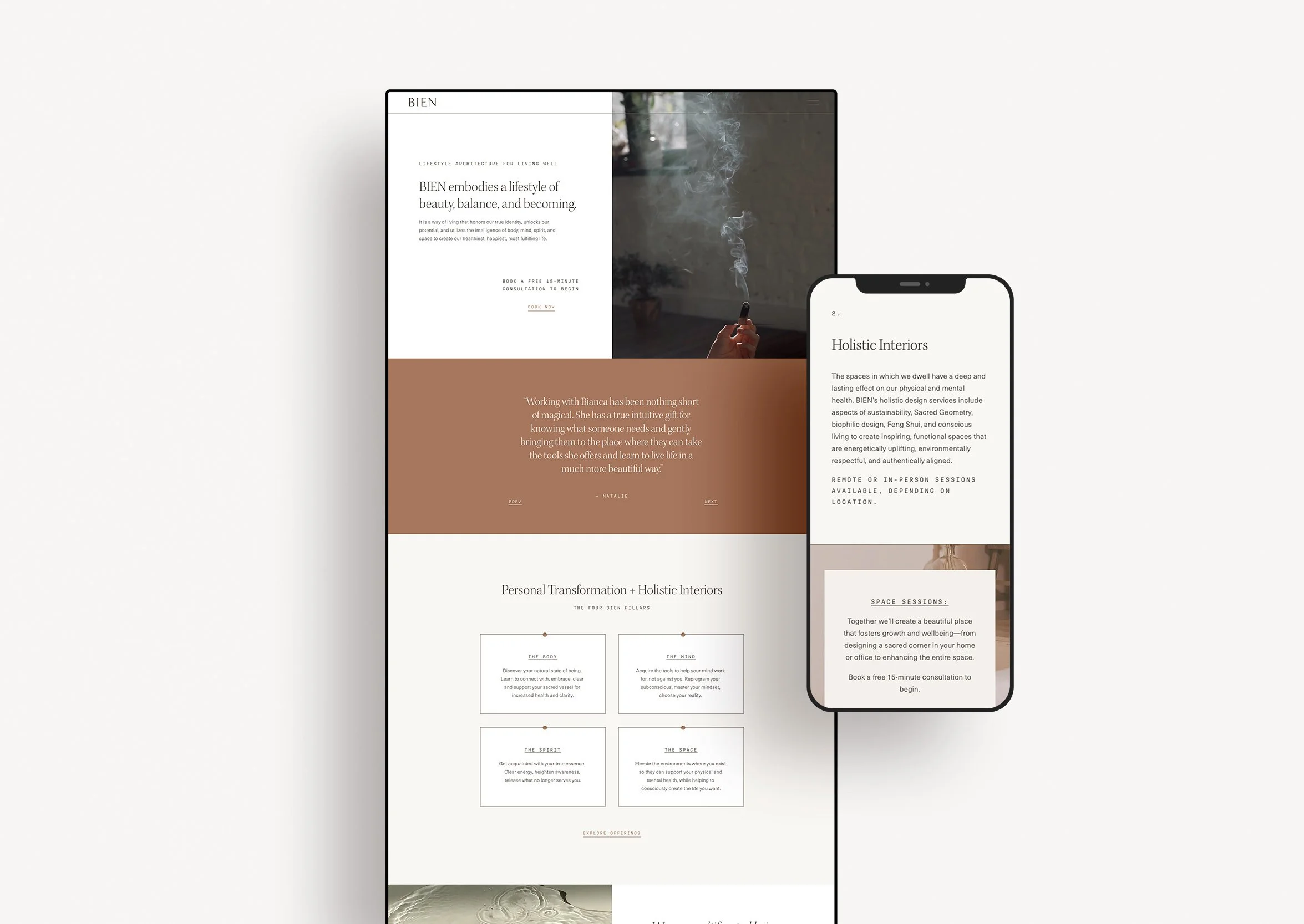 Services — BESS ANDERSON