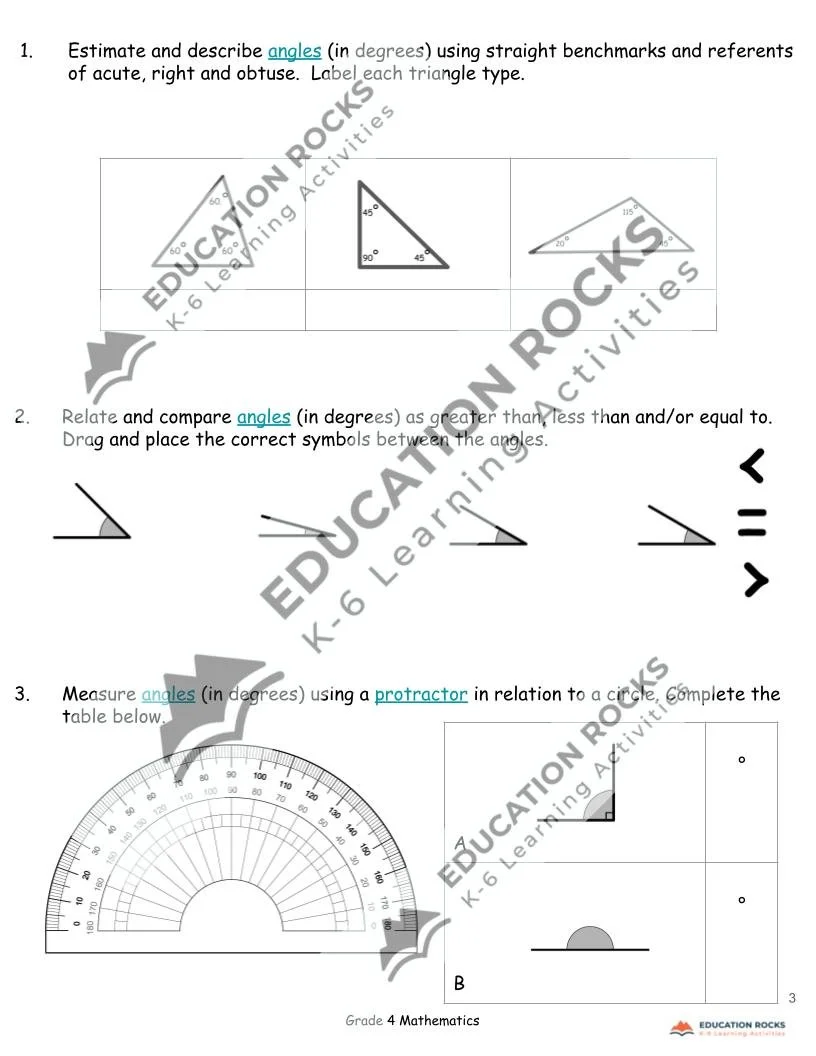 Grade 4 Math - Addition & Subtraction to 10,000 — Education Rocks