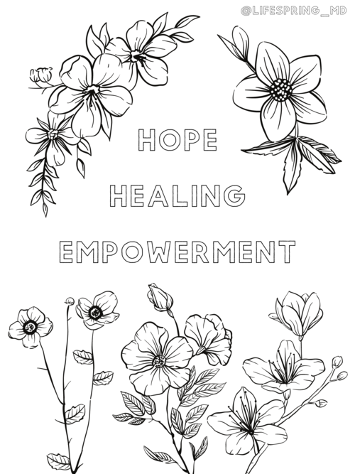 Coloring Pages — LifeSpring Counseling Services — Towson, MD 21204 ...