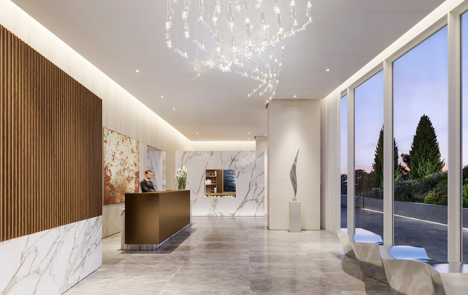 One Waterline Square - New York, New York — Champalimaud Design