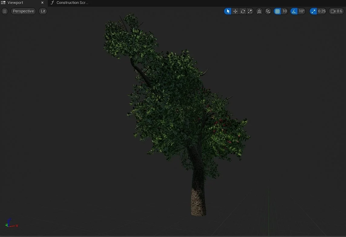 Procedural Tree Generator — Armand Yilinkou