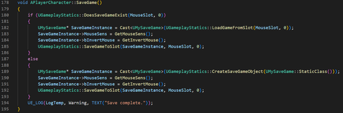 Saving Game and Settings in Unreal Engine 5 with C++ — Armand Yilinkou