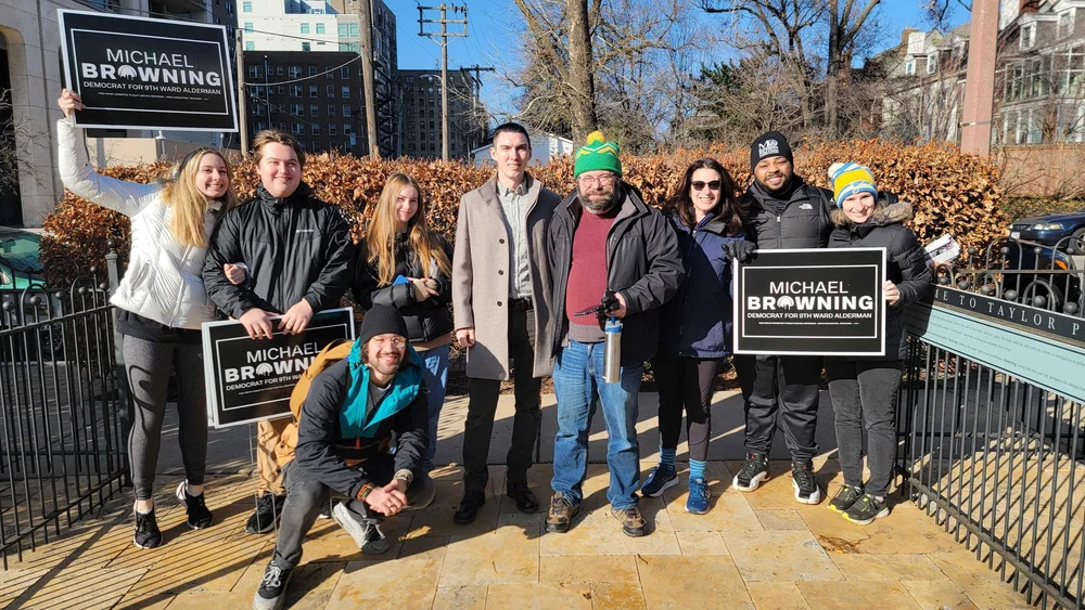Michael Browning for Alderman