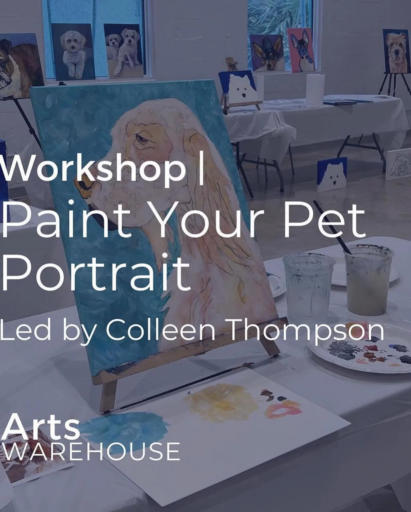 Colleen Thompson Art | Custom Art Portraits of Pet Photos