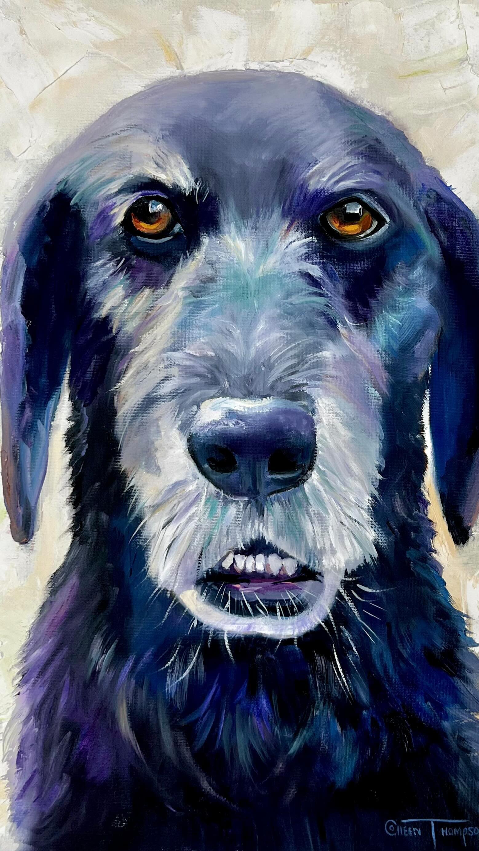 Colleen Thompson Art | Custom Art Portraits of Pet Photos