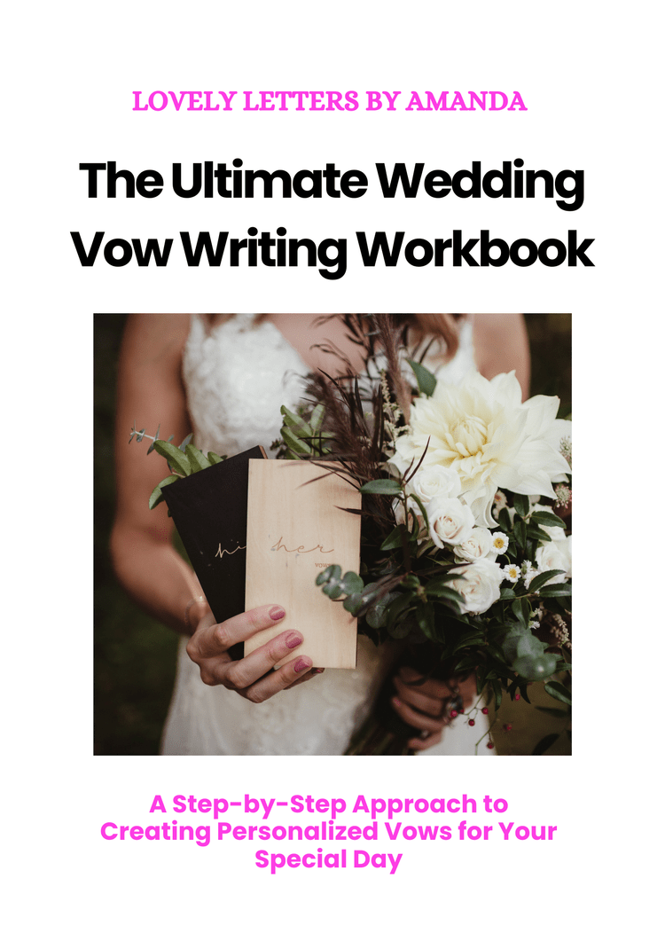 Lovely Letters By Amanda - Wedding Vow Writer & Speech Writer