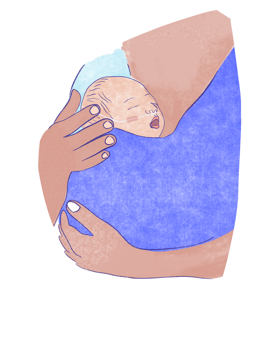 Babywearing Illustrations for Neonatal Units — Dr Maggie Frej