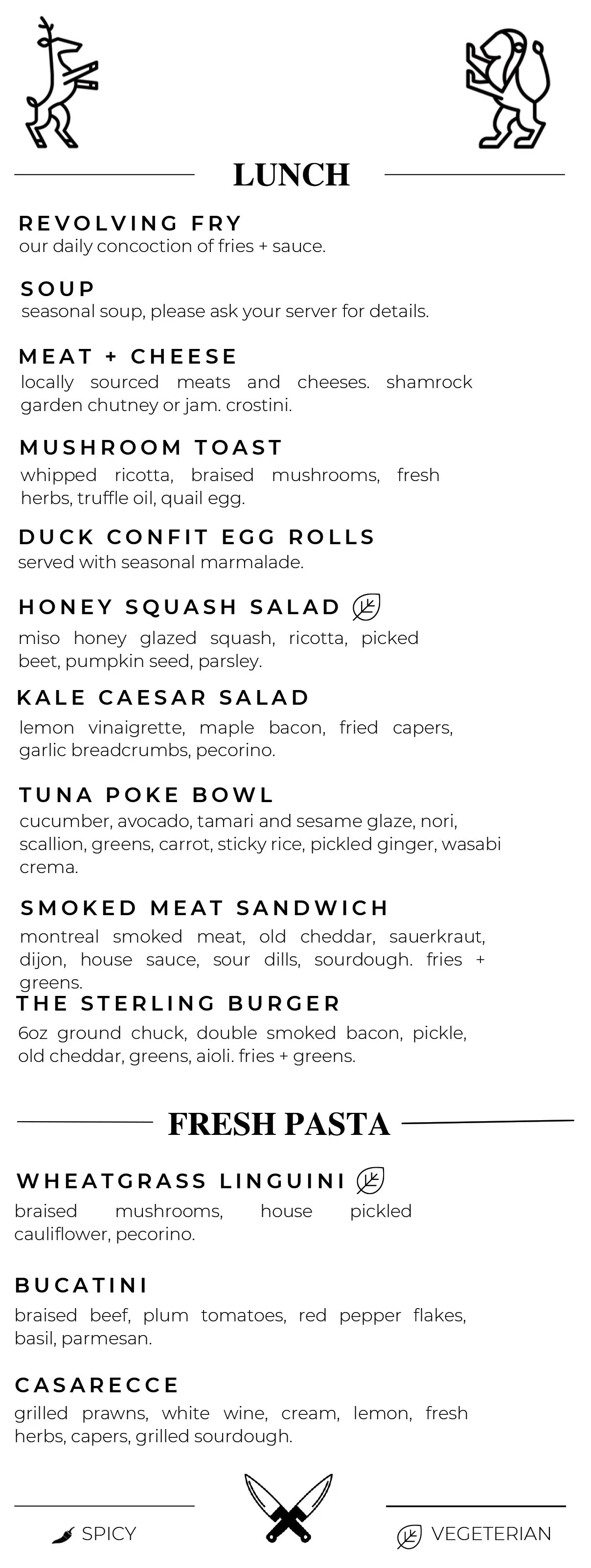 Eats — THE STERLING