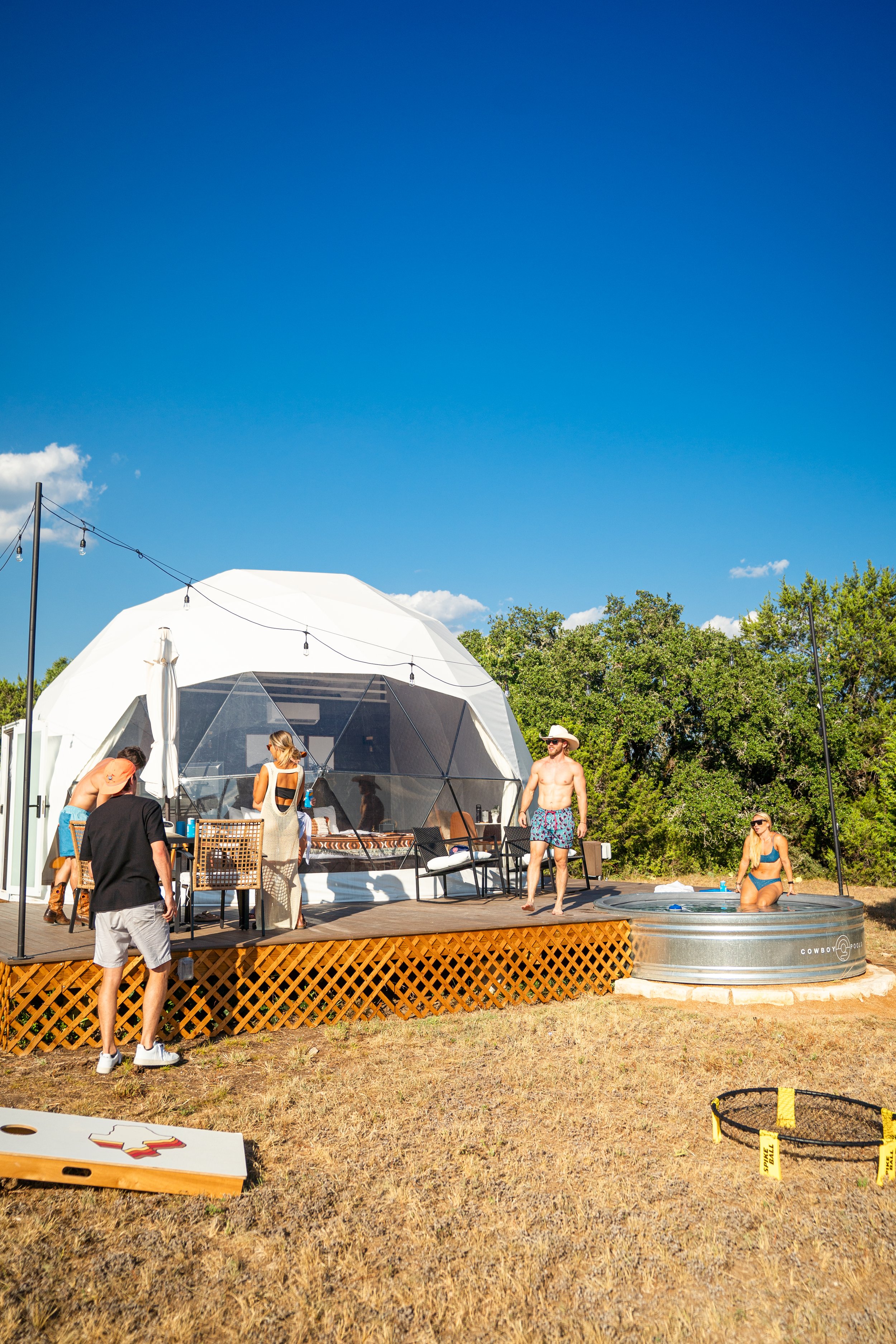 Pod Sky Backyard Glamping Tents in Austin, TX — Backyard Pod