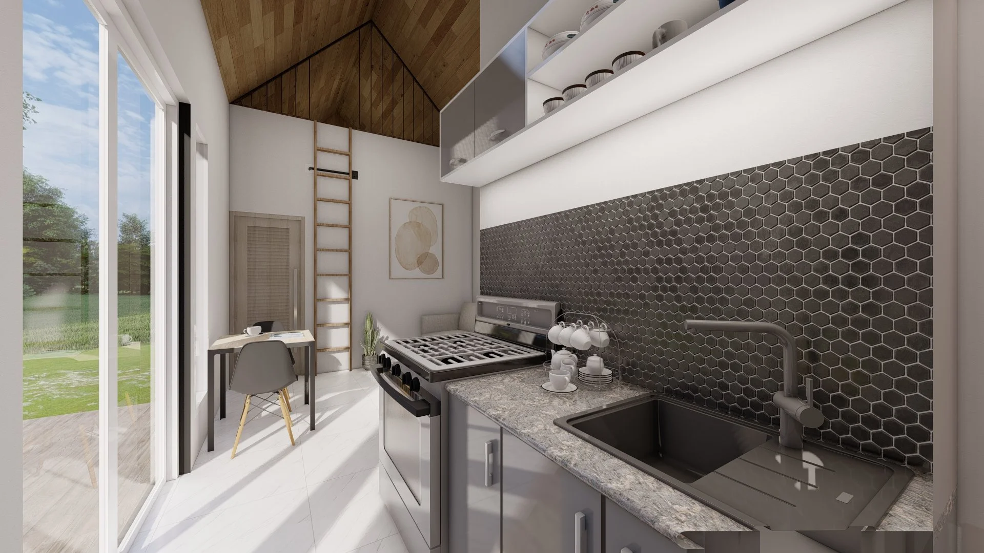 Pod Living Backyard Studio with Bathroom in Austin, TX — Backyard Pod