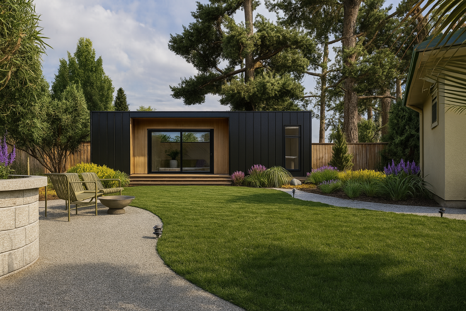 Pod Living Backyard Studio with Bathroom in Austin, TX — Backyard Pod