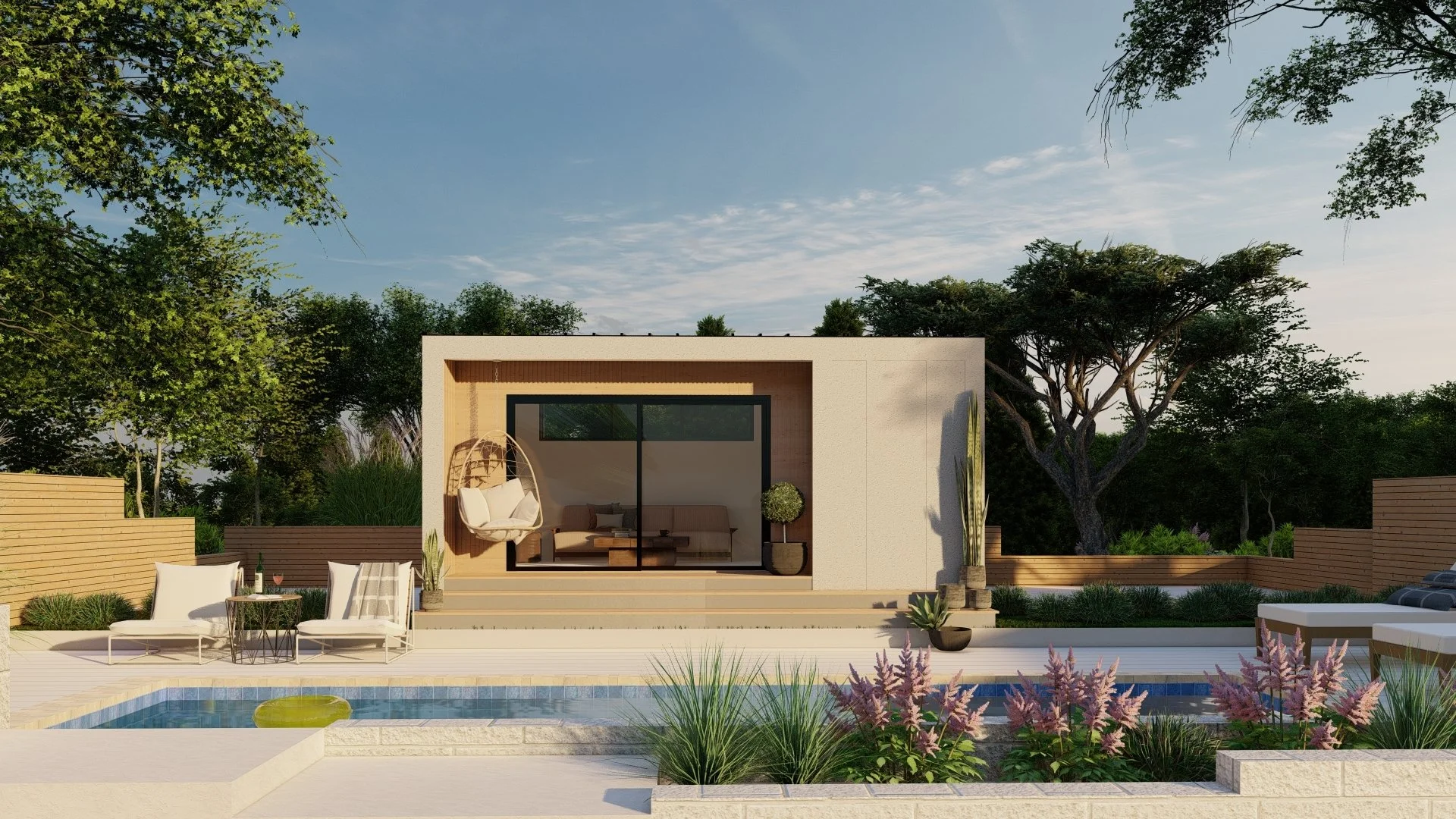 Pod Living Backyard Studio with Bathroom in Austin, TX — Backyard Pod