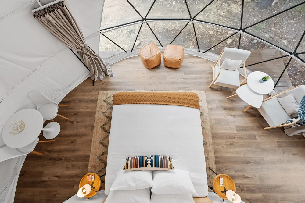 Pod Sky Backyard Glamping Tents in Austin, TX — Backyard Pod