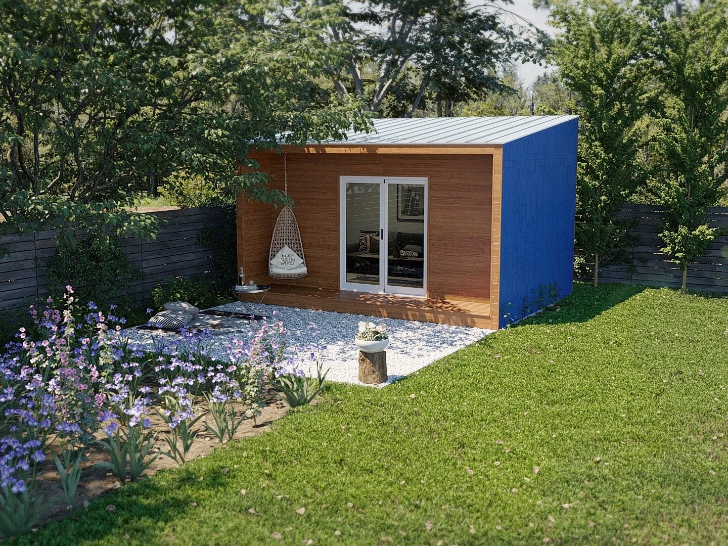 Pod Essentials Backyard Rooms (Office, Gym, Guest Home) in Austin, TX ...