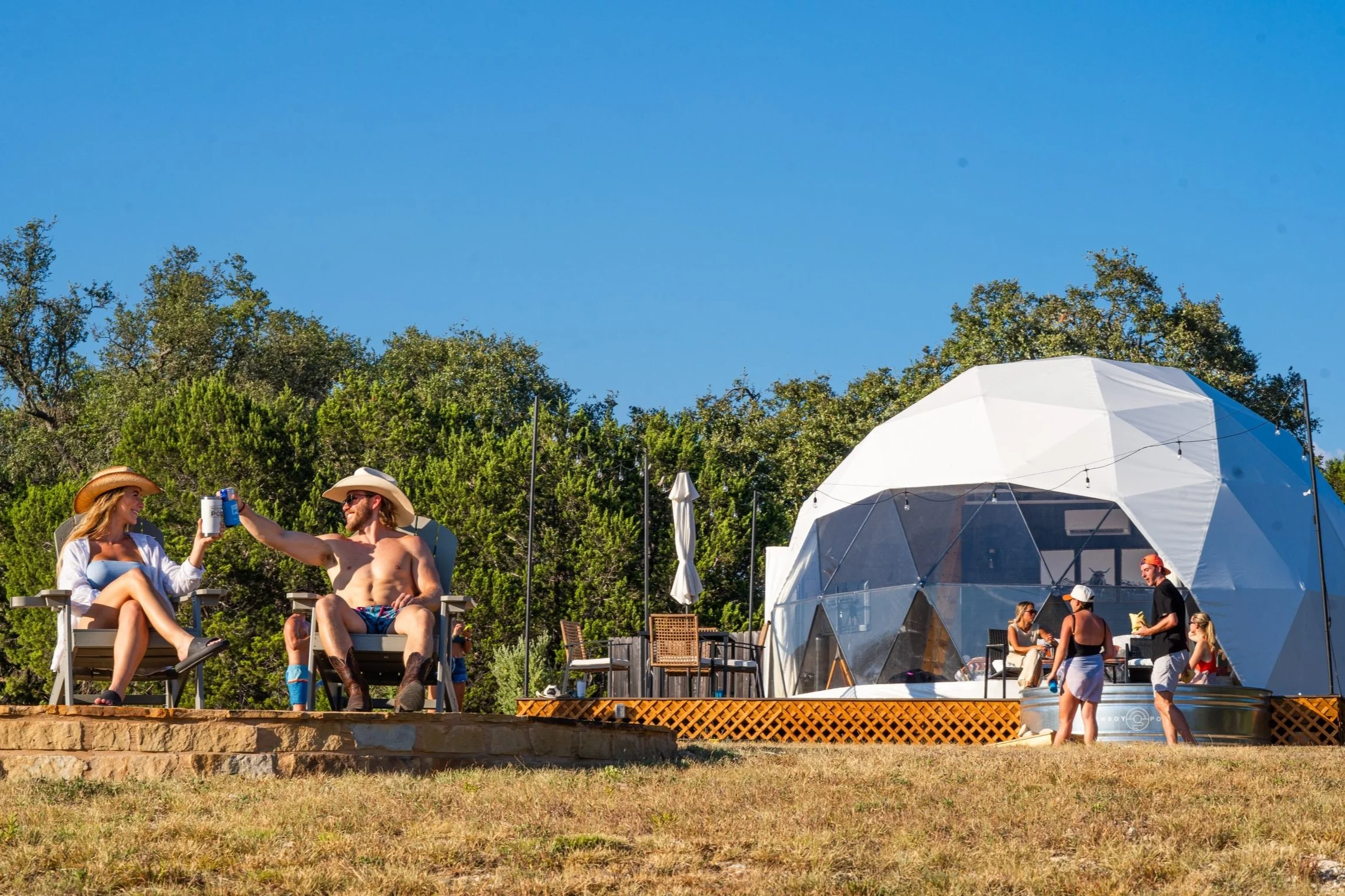 Pod Sky Backyard Glamping Tents in Austin, TX — Backyard Pod