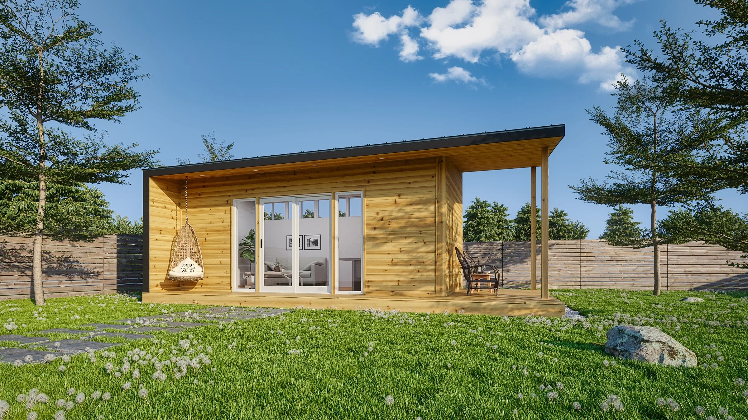 Pod Essentials Backyard Rooms (Office, Gym, Guest Home) in Austin, TX ...