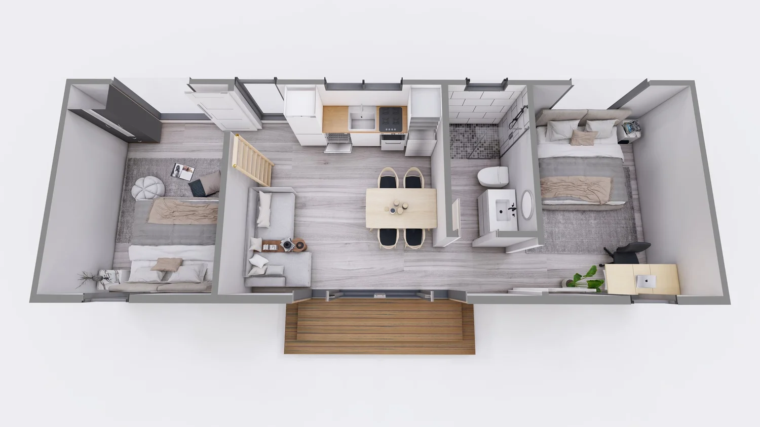 Meet Pod Solace (2 Bed, 1 Bath Tiny Home) — Backyard Pod