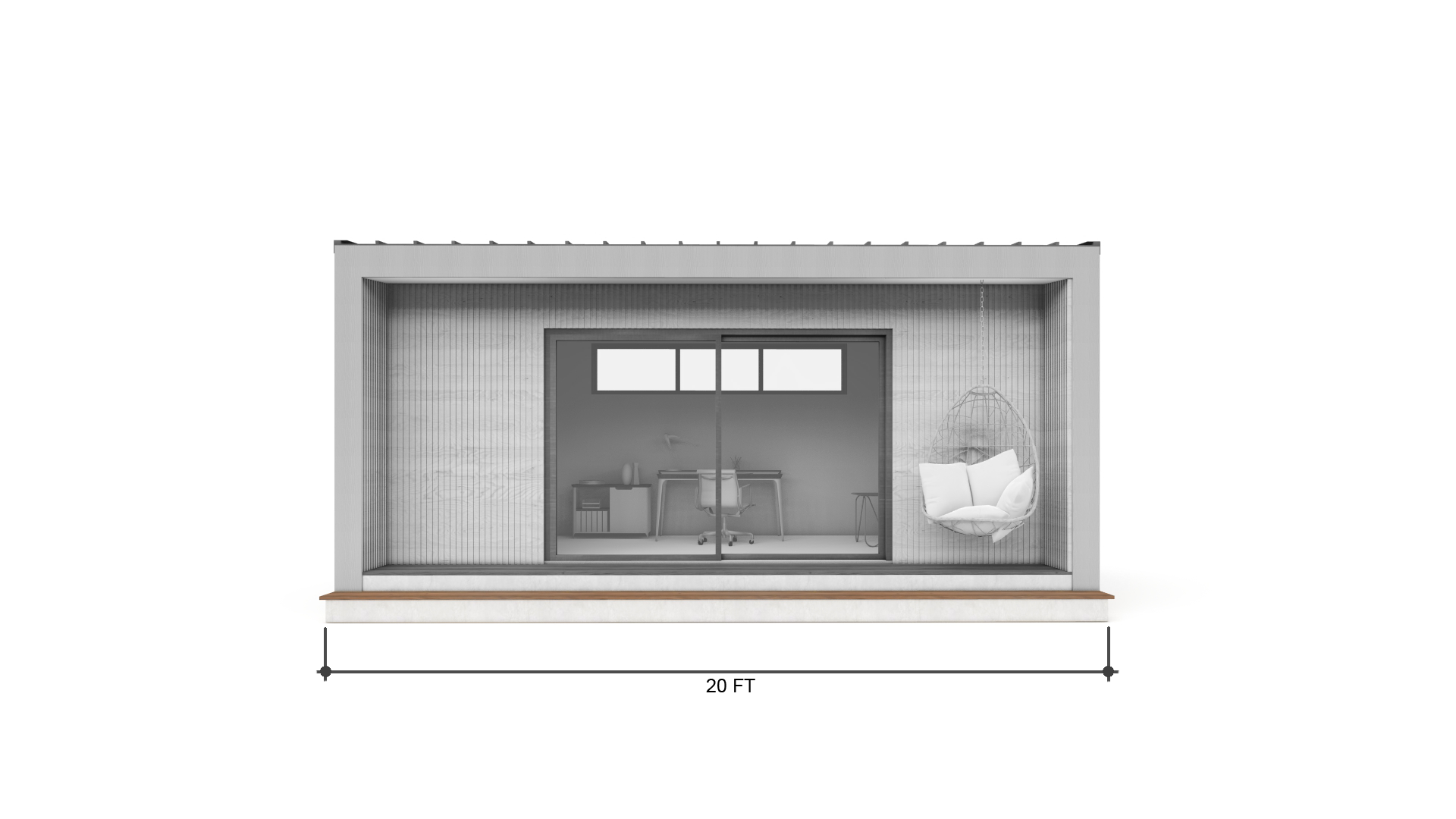 Pod Essentials Backyard Rooms (Office, Gym, Guest Home) in Austin, TX ...