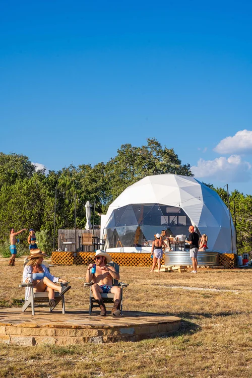 Pod Sky Backyard Glamping Tents in Austin, TX — Backyard Pod