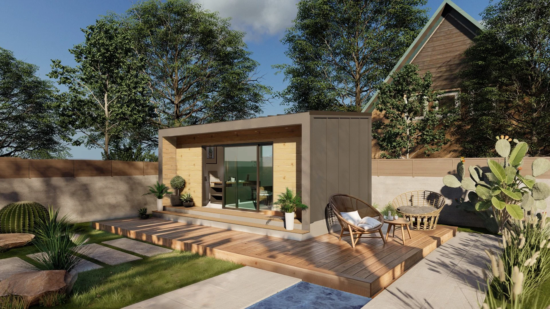 Pod Essentials Backyard Rooms (Office, Gym, Guest Home) in Austin, TX ...