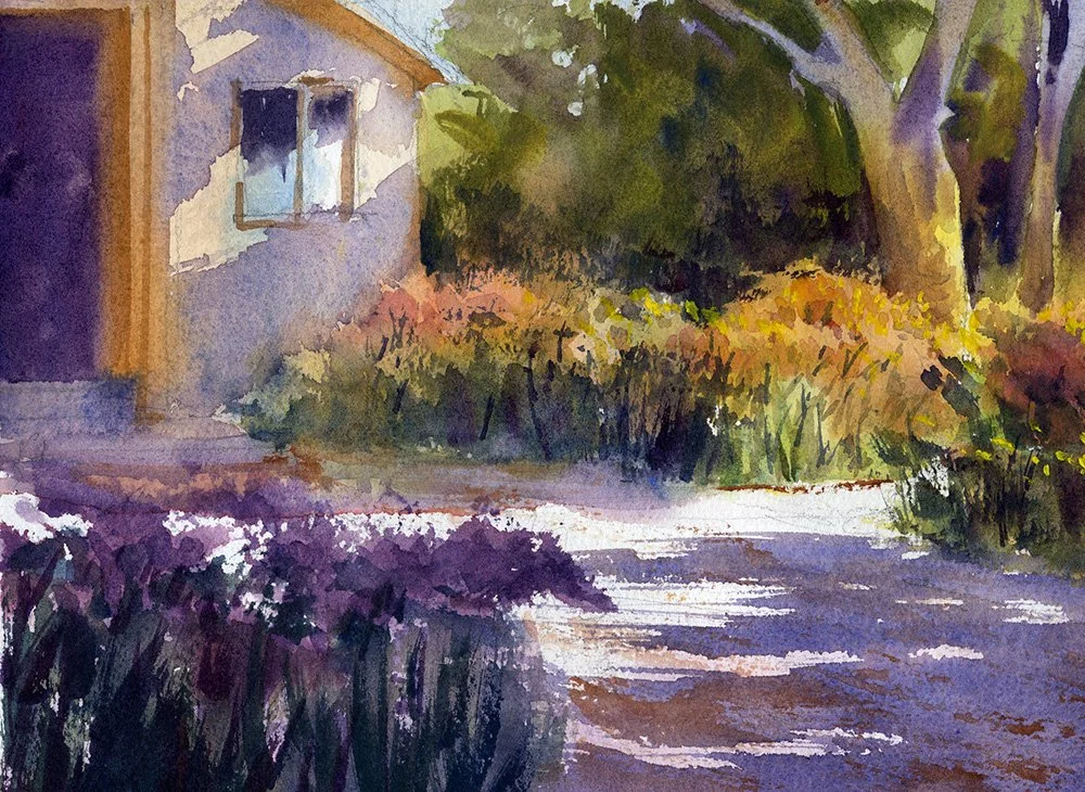 Paint A Garden Path In Watercolor — Tony Conner