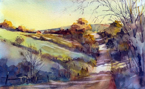 How To Paint Landscapes In Watercolor — Tony Conner