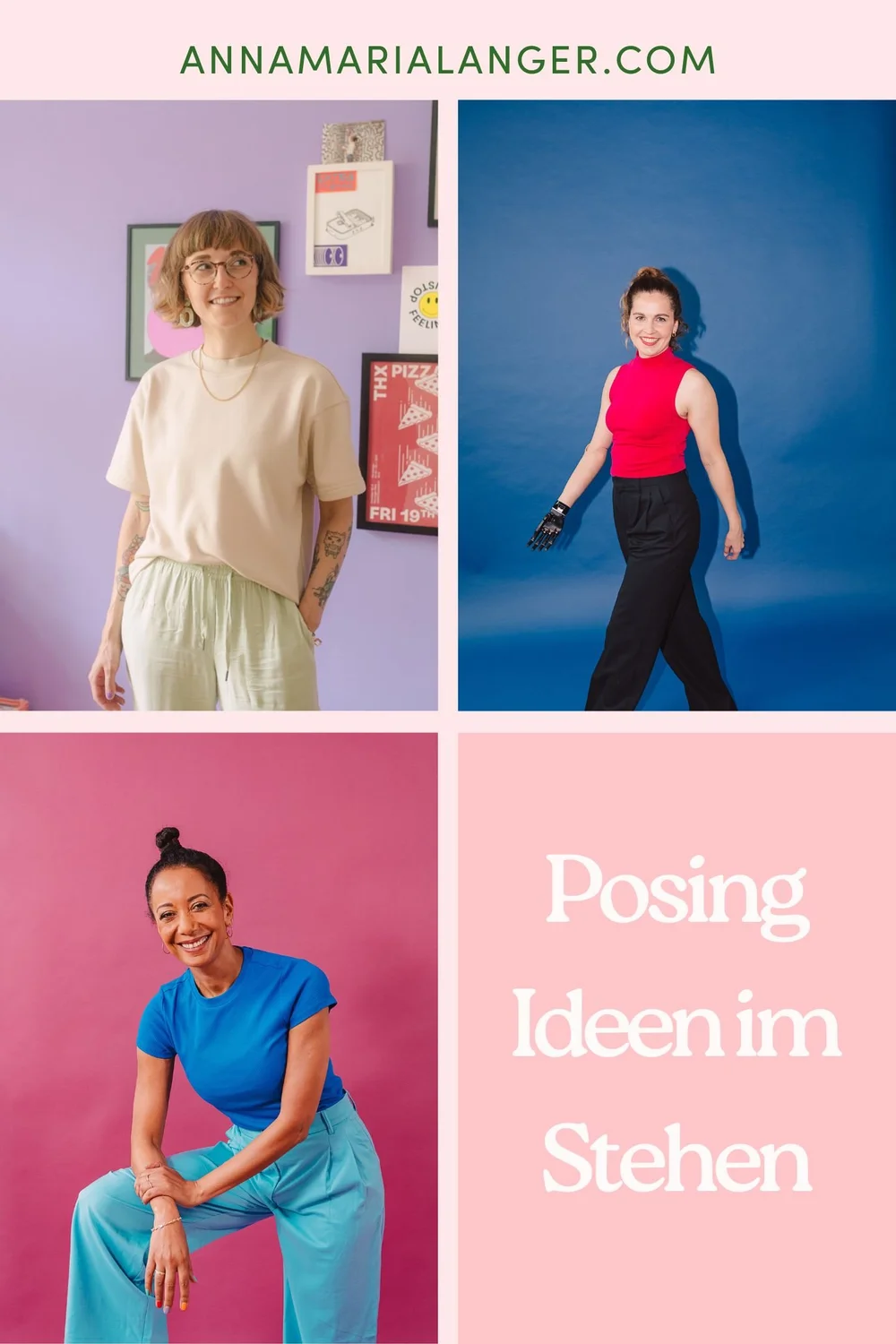 Fotogene Posing Ideen für dein Personal Branding Fotoshooting