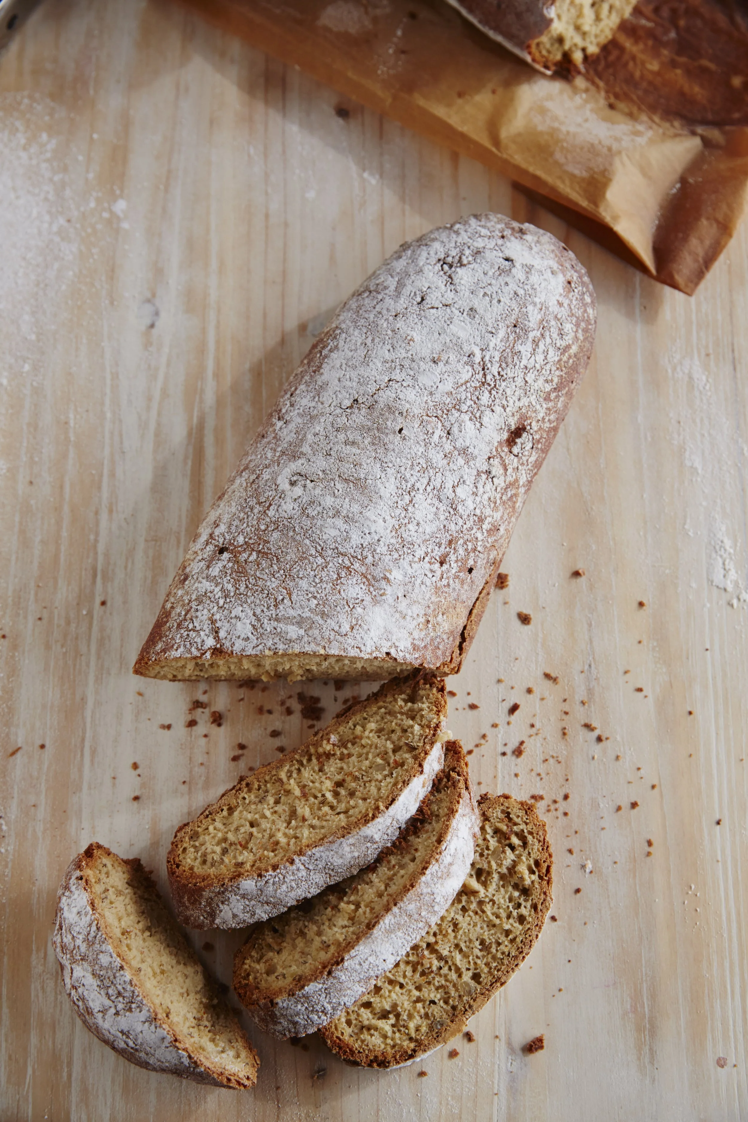 Rye-Sunflower Seed Bread — silvana nardone