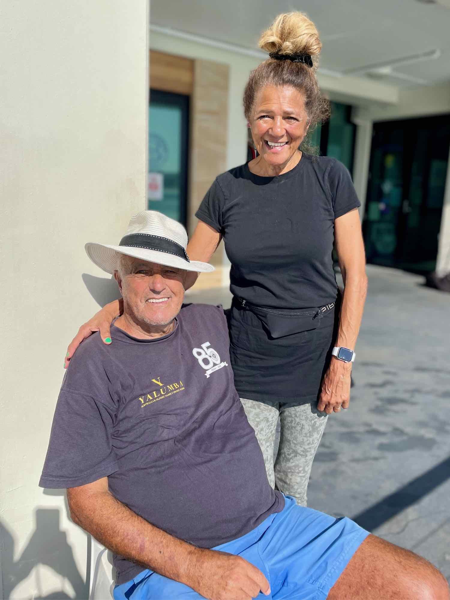Jimmy Robison and Beda Grey — BONDI OBSERVER Jimmy Robison and Beda Grey — BONDI OBSERVER