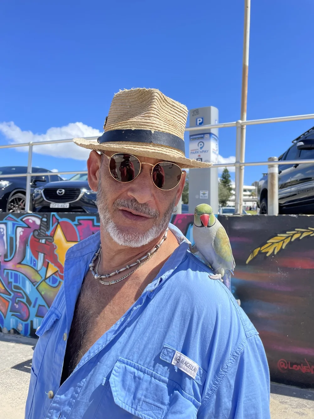 People of Bondi | Matthew Aaron and Blue — BONDI OBSERVER
