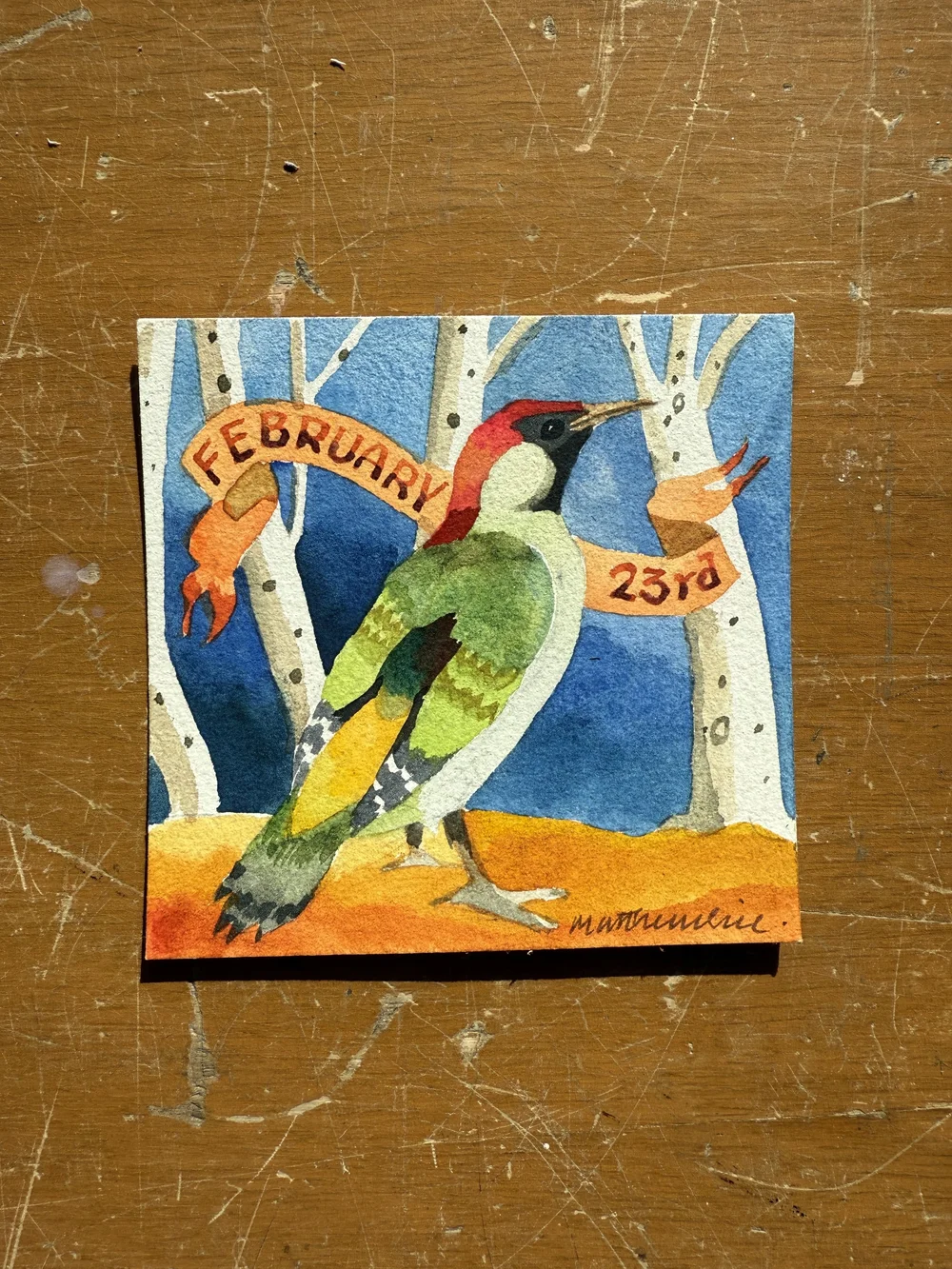 Daily Cards 2024 — Matthew Rice
